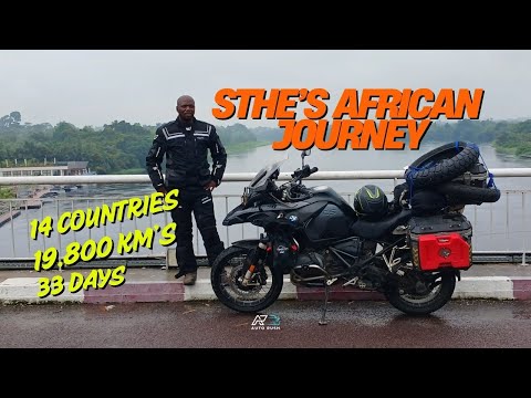 Sthe's Journey through Africa on his BMW GS1250