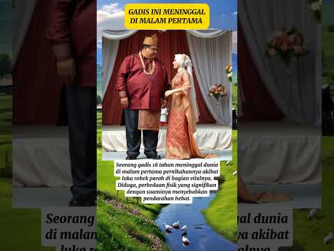 gadis ini meninggal di malam pertama #viralshorts #pernikahan