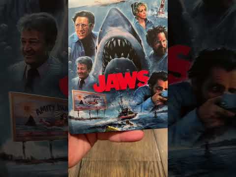 JAWS - 50th Anniversary Limited Edition Steelbook | 4KUHD + Blu-ray + Digital Code |