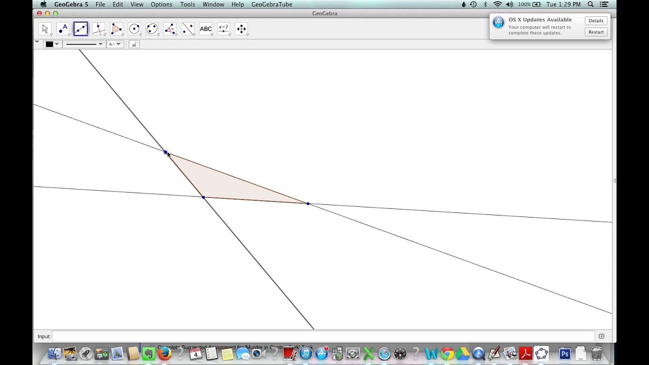 Orthocenter Construction Using Geogebra