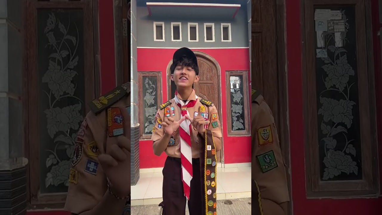 Pangkat tertinggi pramuka😎 🎥tt//@x.pdf #sekolah #pramuka