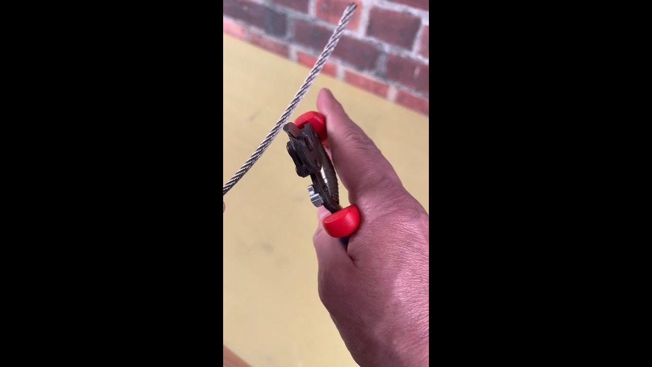 Effortless Wire Rope Cutting - KNIPEX Wire Rope Cutter