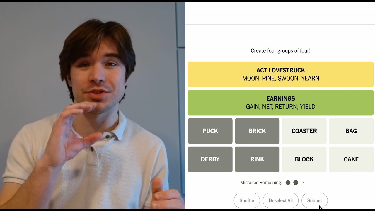 Can you Brute Force the NYT Connections with Math?