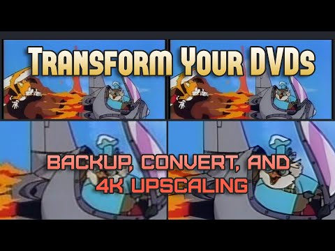 Ultimate DVD Backup Guide: Rip, Convert to Digital & Upscale to 4K!