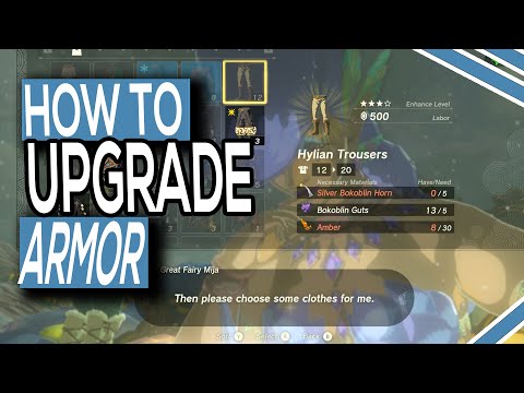 How To Upgrade Armor In Zelda Tears Of The Kingdom