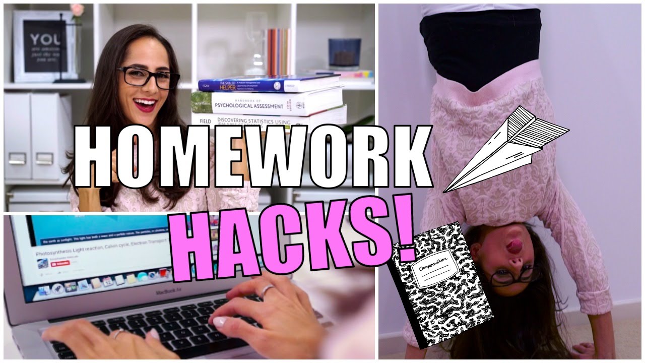 10 MUST-TRY HOMEWORK HACKS: How To Study Effectively!