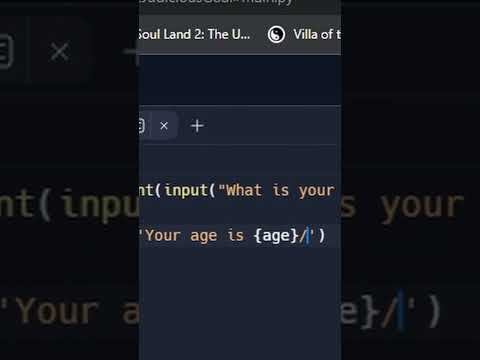 Short - How to do Input in python as int
