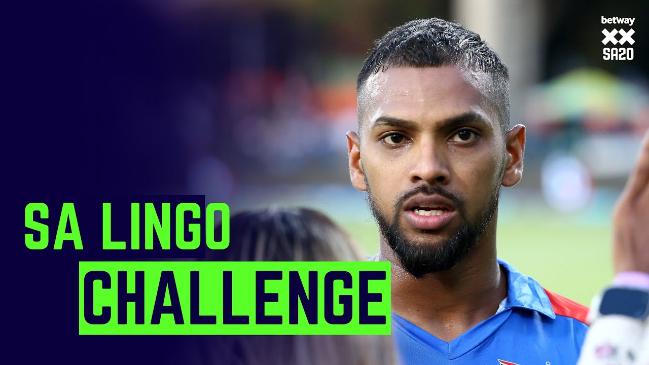 The South Africa Lingo Challenge | Betway SA20