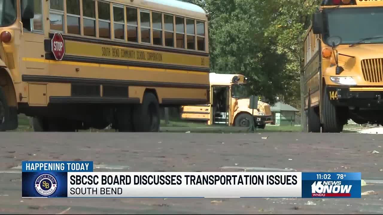 SBCSC addressing transportation problems with school