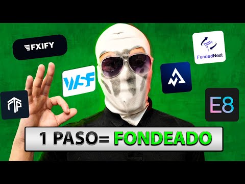 Las Mejores Cuentas de Fondeo de 1 Paso