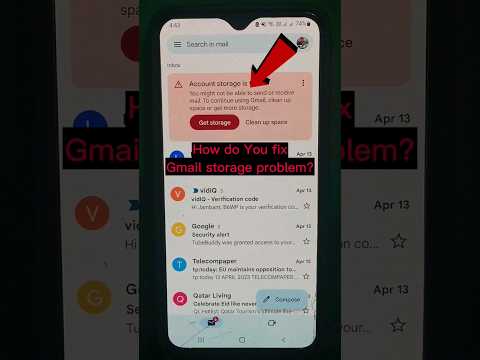 How to Clean Up Your Gmail Storage? #shorts