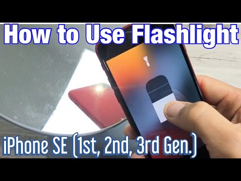 iPhone SE 1/2/3: How to Use Flashlight & Increase/Decrease Brightness