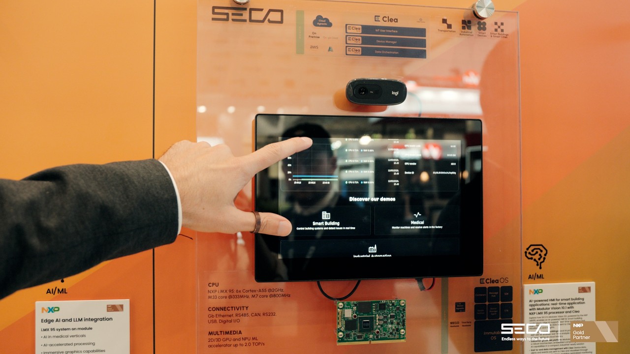 AI-Powered HMI for Smart Building Applications with @NXP
