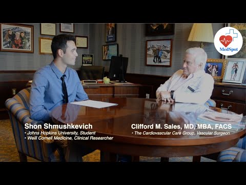 Meet Dr. Sales! A Top Vascular Surgeon!