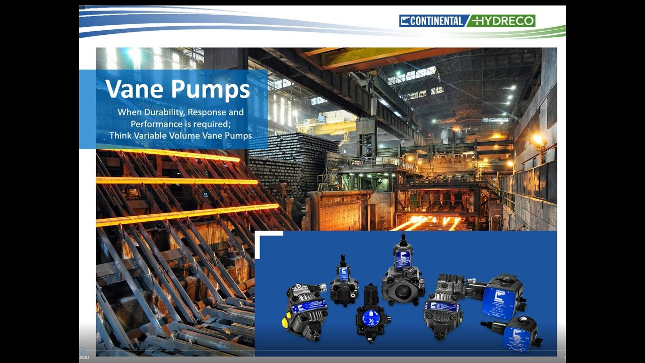 Continental Hyd Vane Pump Introduction