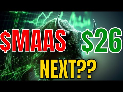 MAAS STOCK: GAME OVER OR MASSIVE PULLBACK?! ($MAAS)