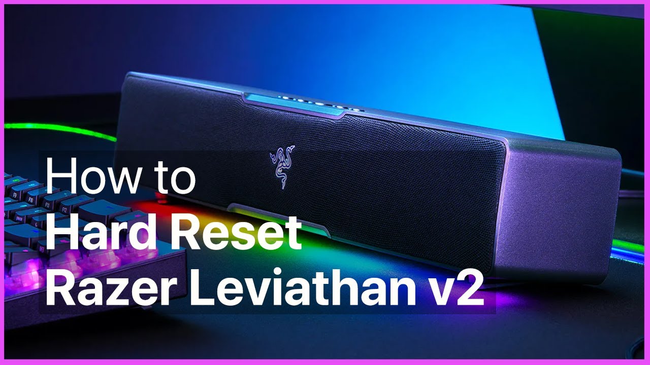 Razer Leviathan V2 Hard Reset Fix | No Sound, Not Detected & Bluetooth Issue Solved