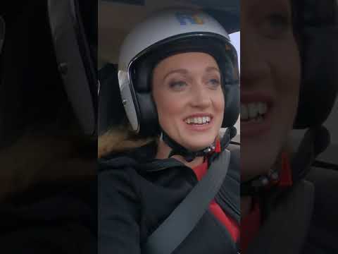 Racing presenters Natalie Green and Grace Webb take the Alpine A310 for a hot lap!