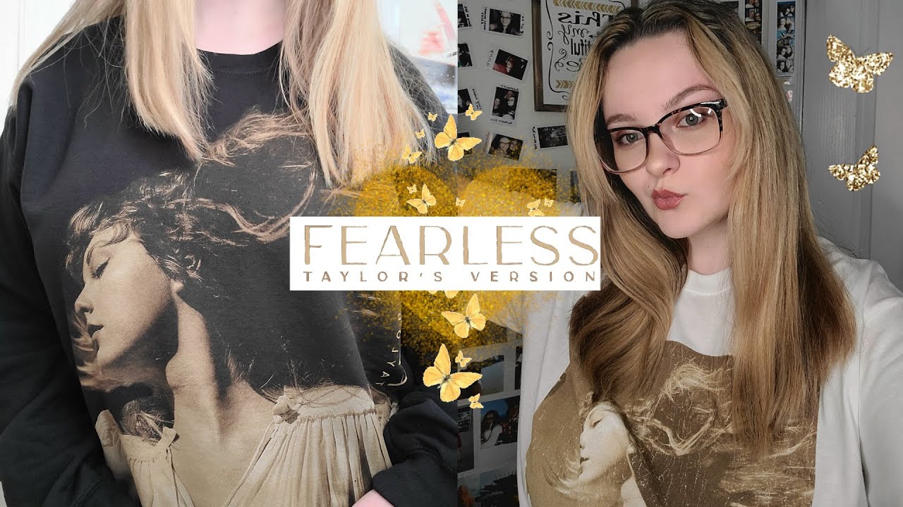 TAYLOR SWIFT: FEARLESS TAYLOR'S VERSION MERCH UNBOXING, TRY ON AND HONEST REVIEW