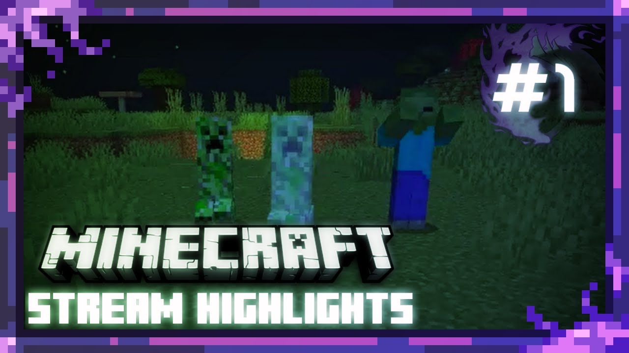 It begins.. - Minecraft Twitch Stream Highlights - Survival Playthrough (Part 1)