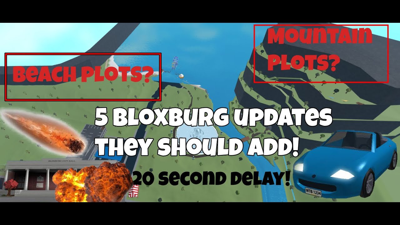 5 Updates Bloxburg SHOULD Add!