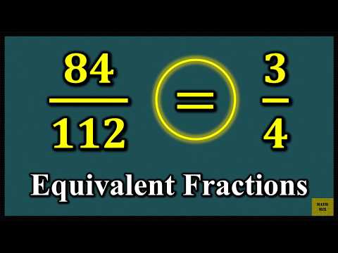 Equivalent Fractions