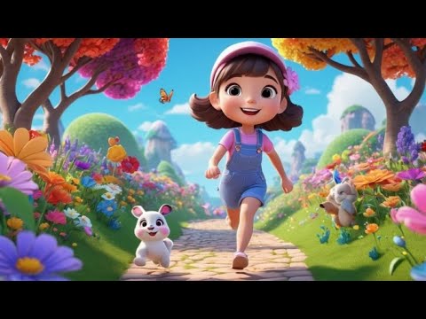Lulu Lamb Follows the Path | Adventure Song for Kids | Gentle Learning Rhyme for Toddlers