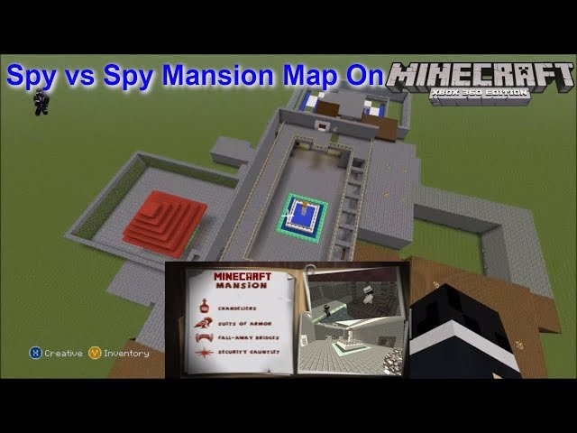 Minecraft Spy vs Spy Mansion Map Minecraft Map