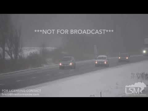 12-12-17 Erie, PA - I-90 White Out Conditions - Lake Effect