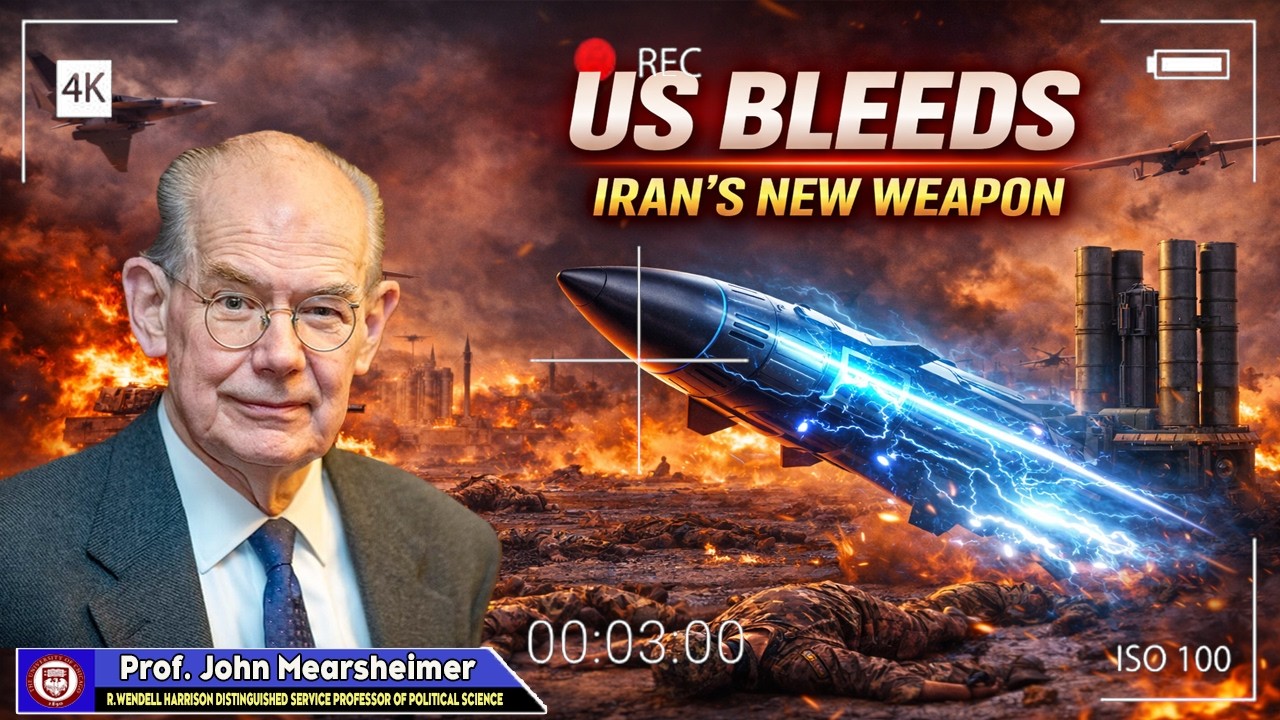 Heavy US Casualties! Iran’s New Weapon Shocks Trump | Prof. John Mearsheimer