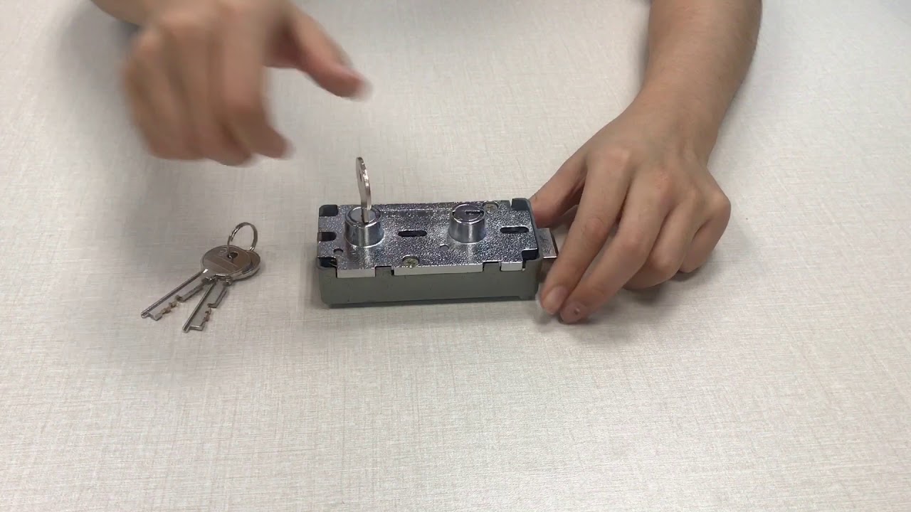 KL4130 Safe Deposit Lock Operating Instruction