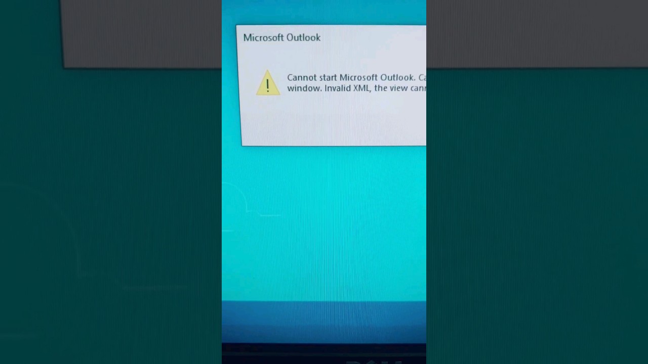 📧 How to Fix Invalid XML Error in Outlook: Quick & Easy Guide#outlook #InvalidXMLError #outlooktips