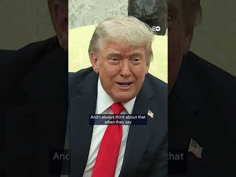 Donald Trump and German chancellor Merz talk about Germany upping its defense spending | DW News