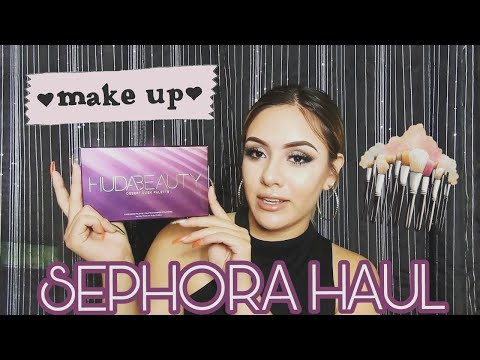 SEPHORA HAUL | MY FIRST HUDA BEAUTY EYESHADOW PALETTE