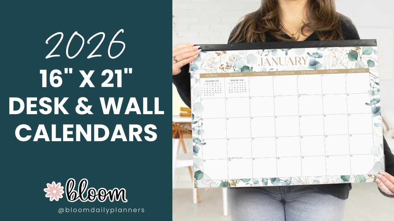 2026 Desk & Wall Calendars, 16