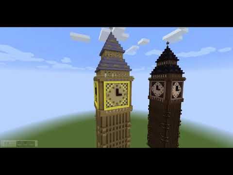 Clock Tower (Big Ben) Minecraft Project
