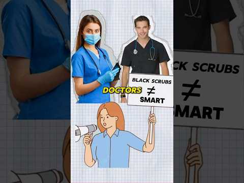 What color scrubs are best for doctors? #painmanagement #doctor