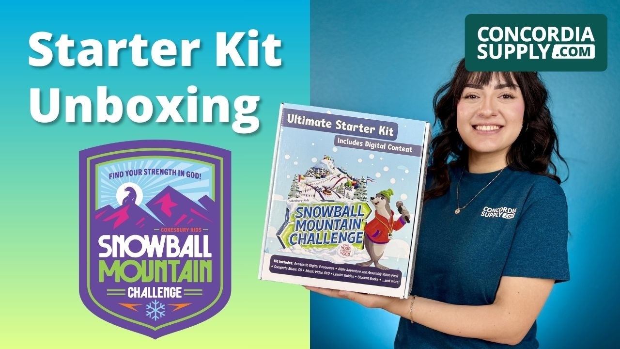 Snowball Mountain Challenge VBS Ultimate Starter Kit Unboxing - Cokesbury VBS - Concordia Supply
