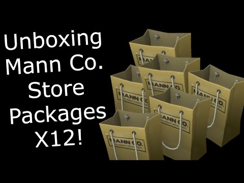 Steam Community :: Video :: Unboxing 12 Mann Co. Store Packages [TF2]