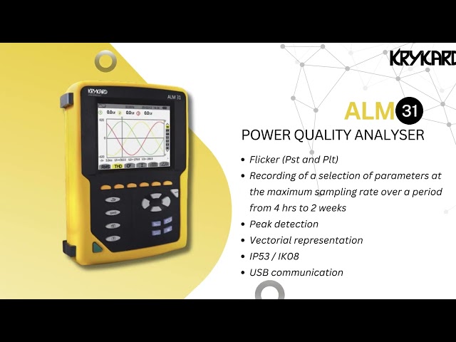 Power Analyzer - Krykard ALM36 Power Quality Analyzer Manufacturer from ...