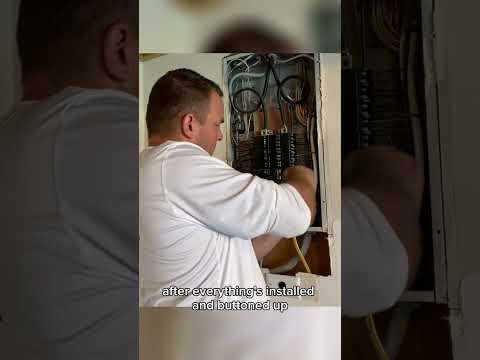 How to add a circuit on an existing panel with www.thepanelpal.com #handyman #electrician #diy