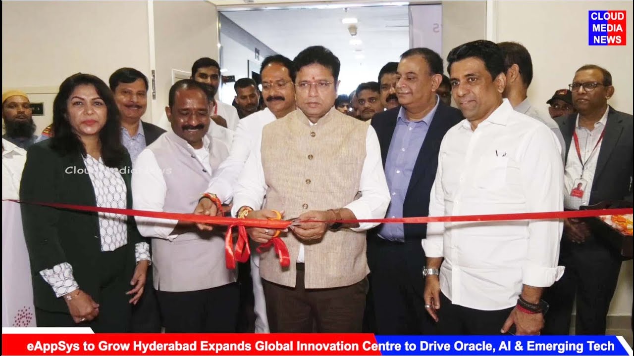 eAppSys’s Newly Expanded Globyal Innovation Center Inaugurates  IT Minister Sri Sridhar Babu