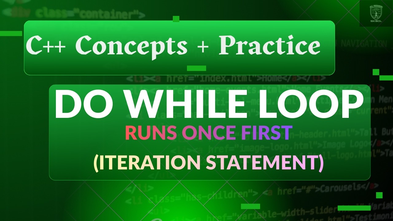 Do While Loop in C++ Explained (vs While Loop + Key Difference for Beginners)