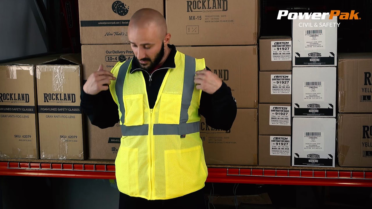 Rockland Safety Vests - Difference between Class 2 and Class 3 Vests