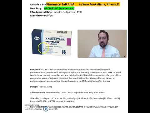 AROMASIN® (exemestane)- postmenopausal women with estrogen-receptor positive early breast cancer