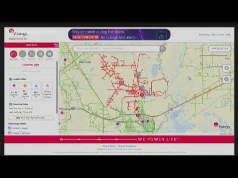 Thousands without power in Orange County after dump truck hits power line