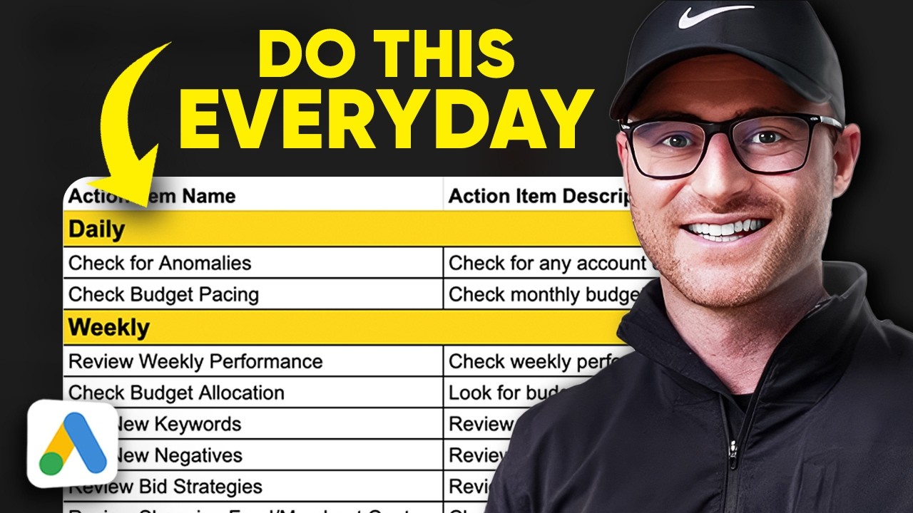 How to ACTUALLY Optimize Google Ads (Ultimate Checklist)