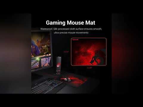 Redragon S101 Wired Rgb Backlit Gaming Keyboard And Mouse Gaming Mouse Pad Gaming Headset Combo All
