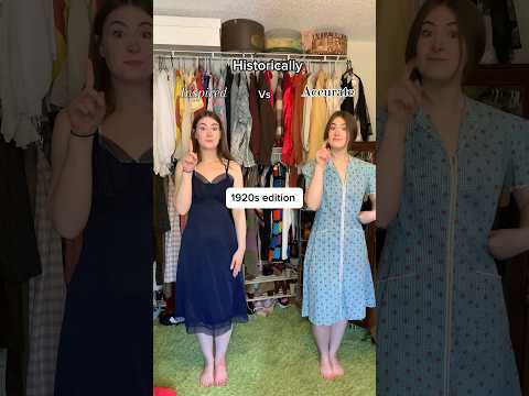 1920s inspired vs accurate outfit!