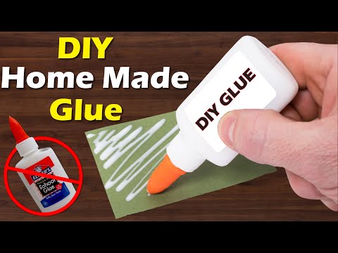 DIY HOMEMADE FEVICOL GLUE!! Diy instant Fevicol recipe! how to make Fevicol at home during lockdown